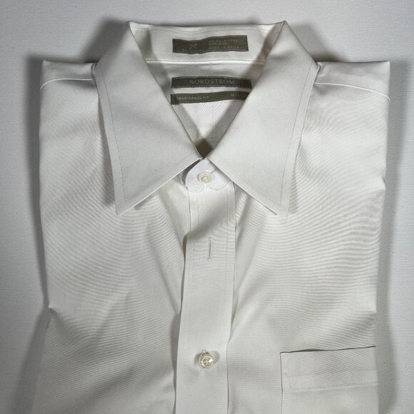 Nordstrom | Shirts | Traditional Fit Classic White Button Down Shirt 0 ...